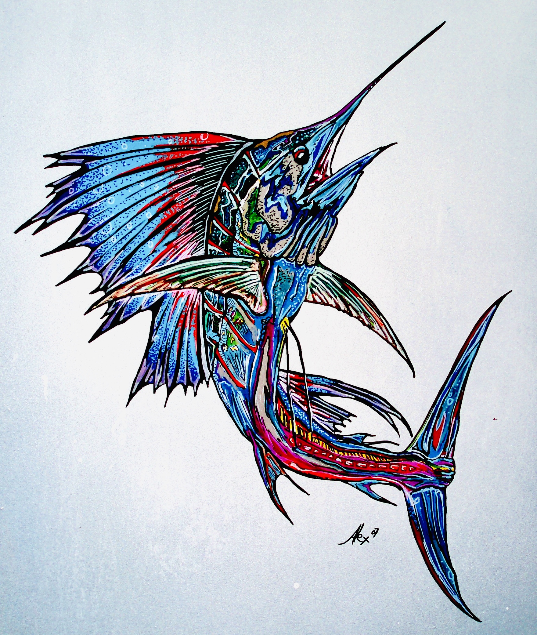 Fish Art Album 1 - Alex Williams Art