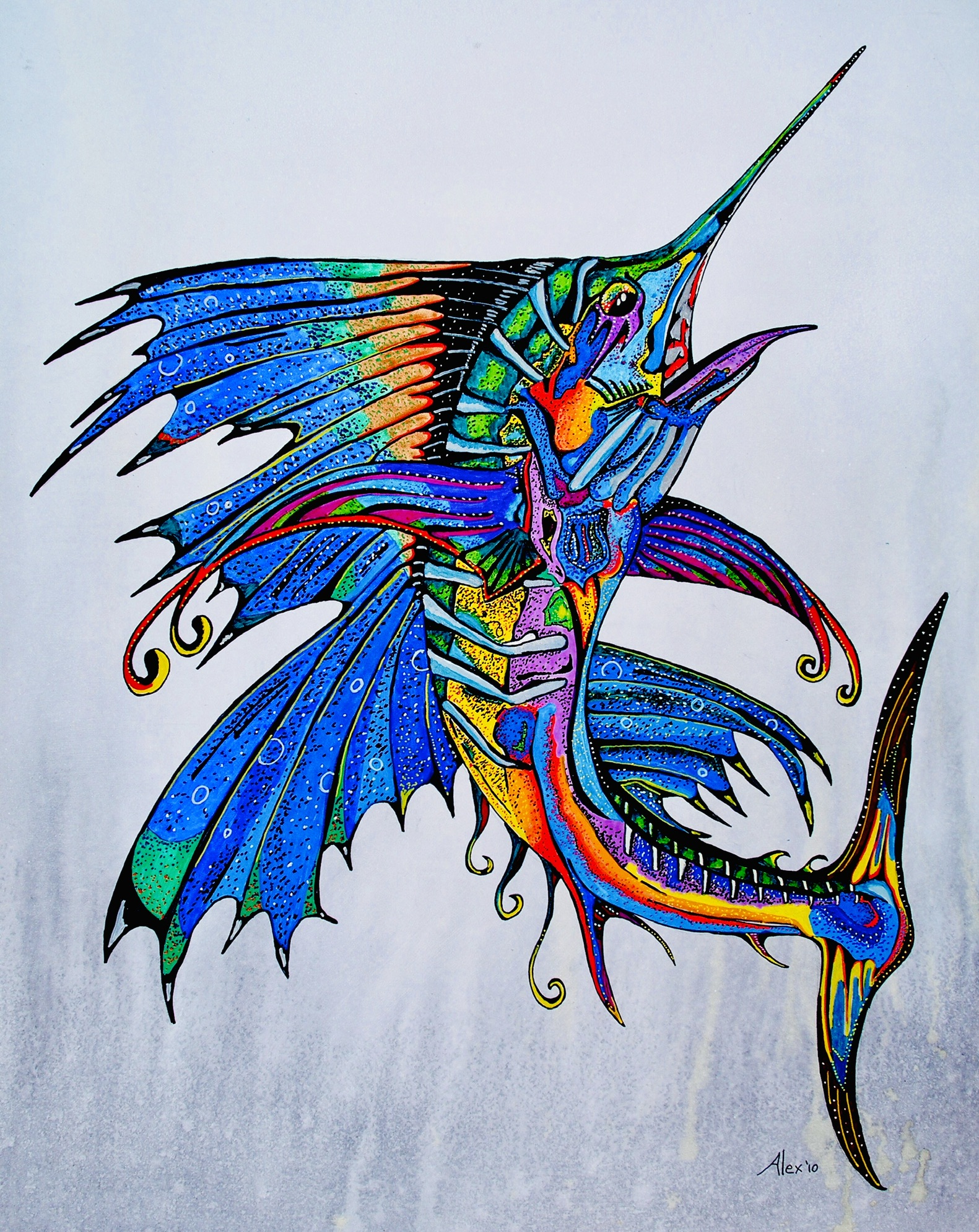 Fish Art Album 1 - Alex Williams Art