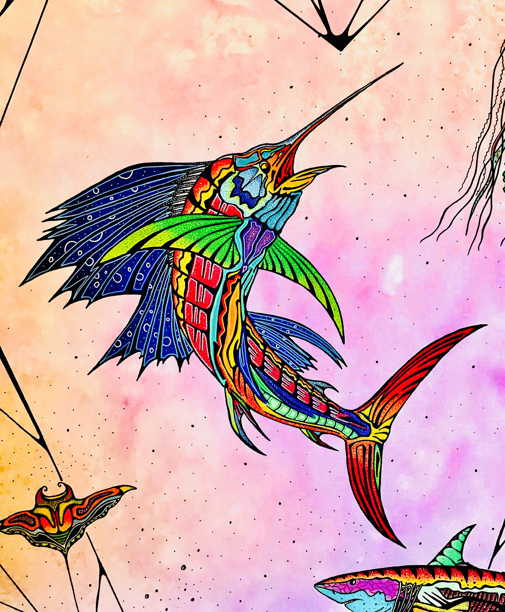 Fish Art Album 1 - Alex Williams Art