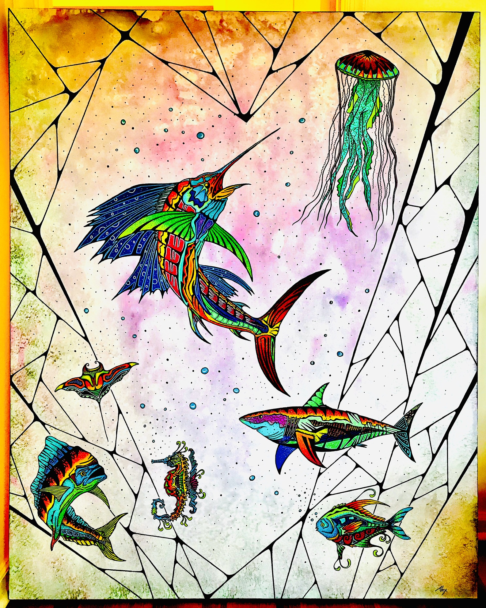 Fish Art Album 1 - Alex Williams Art