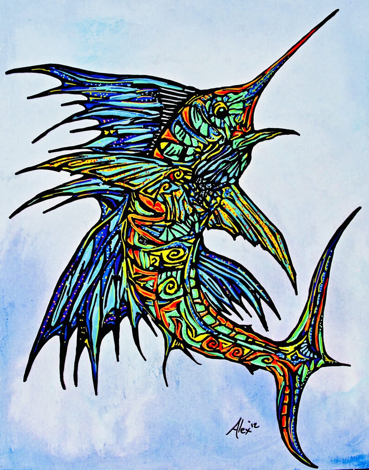 Fish Art | Alex Williams Art
