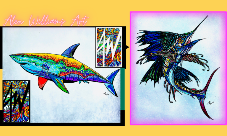 Fish Art Album 1 | Alex Williams Art